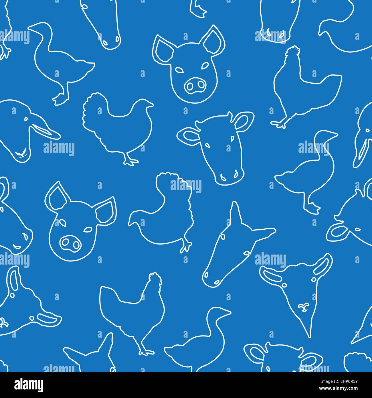 Domestic animals theme Stock Vector Images - Alamy