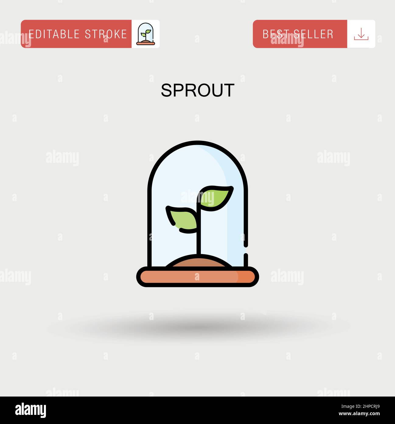 Sprout tree Stock Vector Images - Alamy