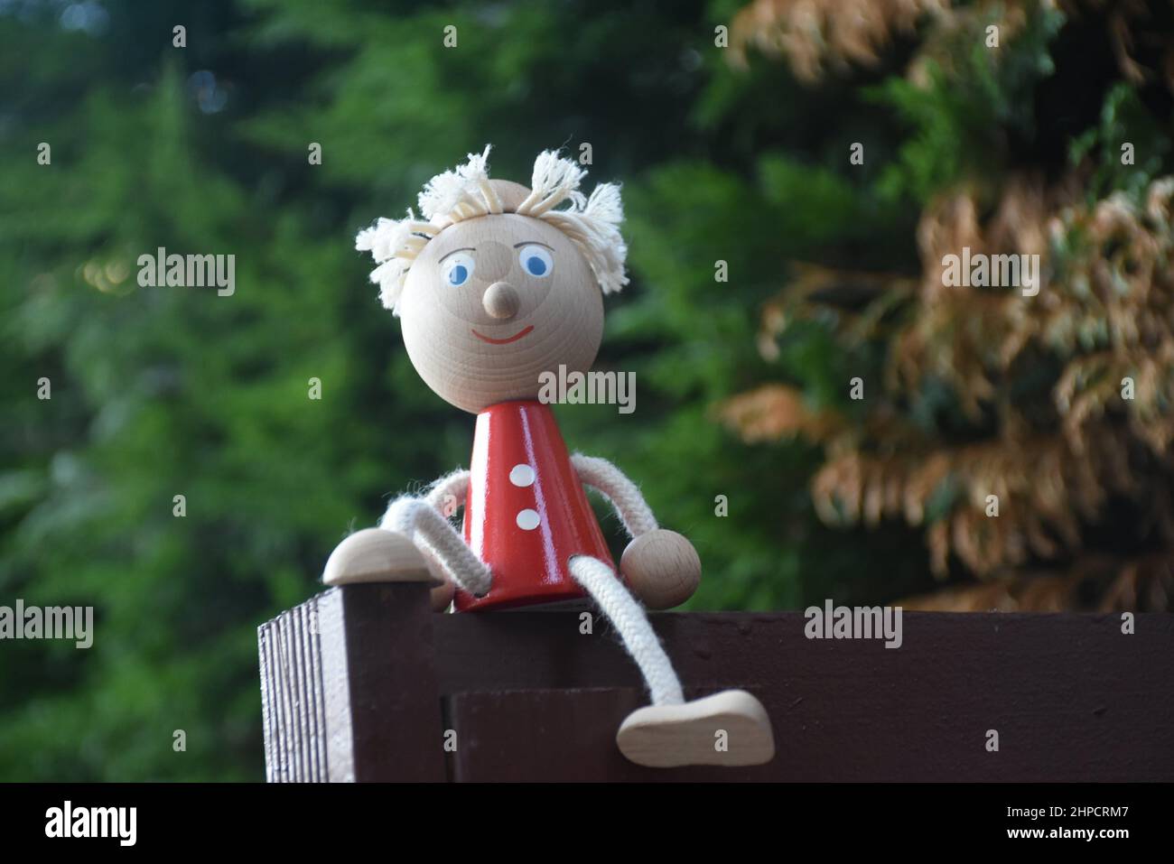 model puppet in red dress Stock Photo - Alamy