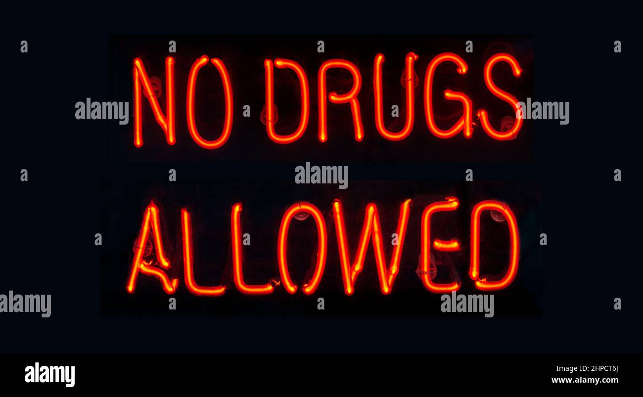 No Drugs Allowed