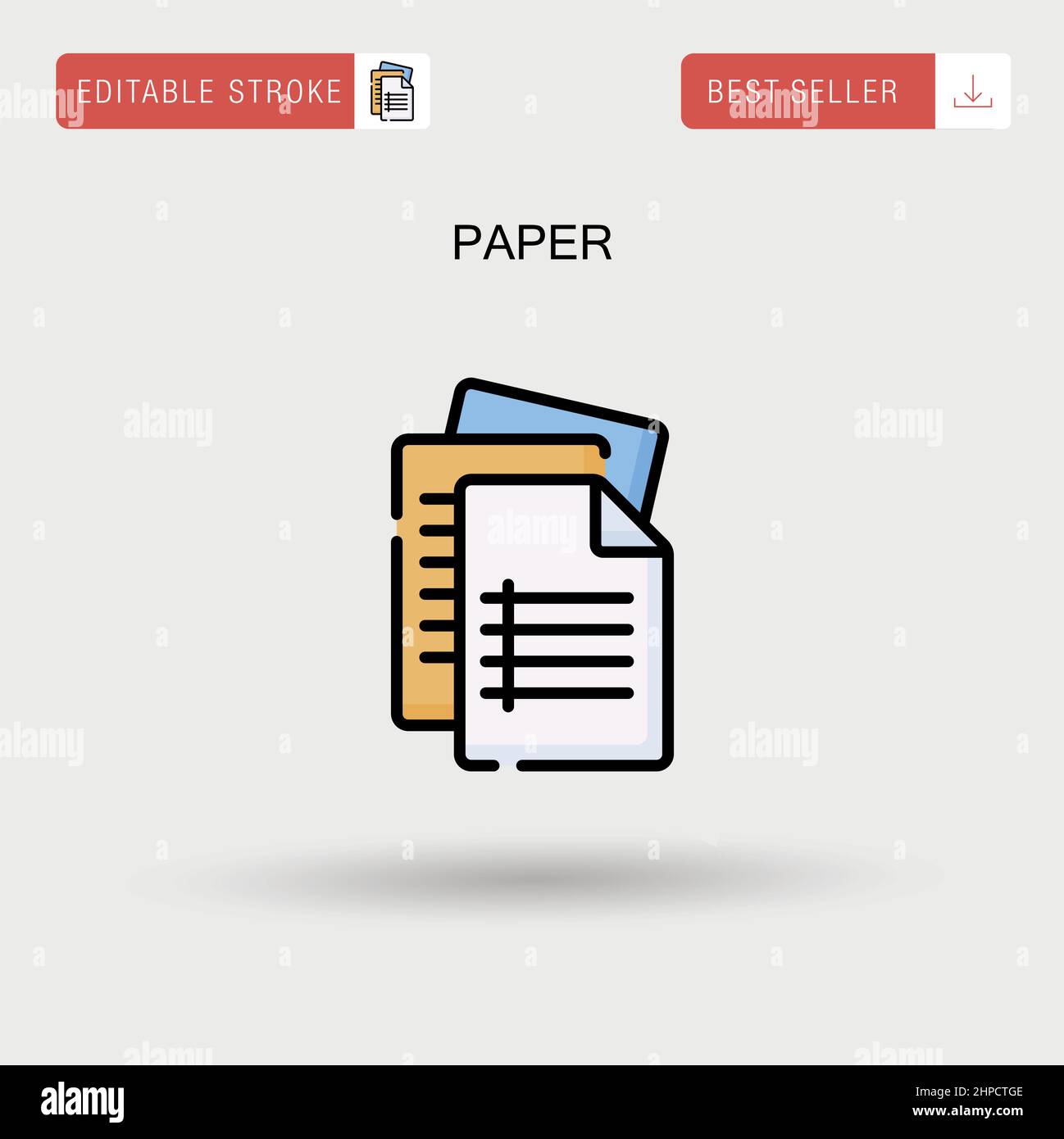 Natural paper texture Stock Vector Images - Alamy