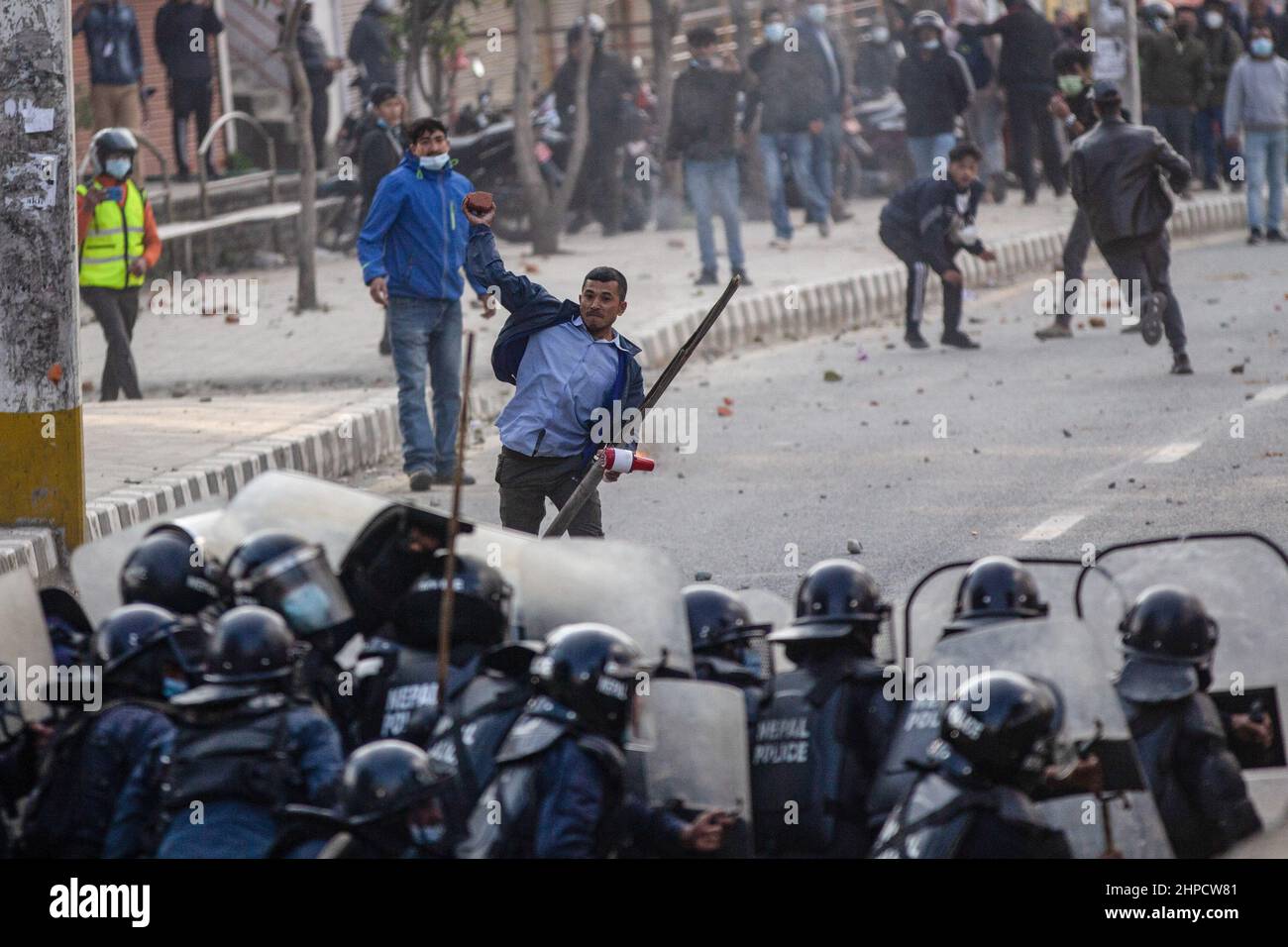 Throwing bricks hi-res stock photography and images - Alamy