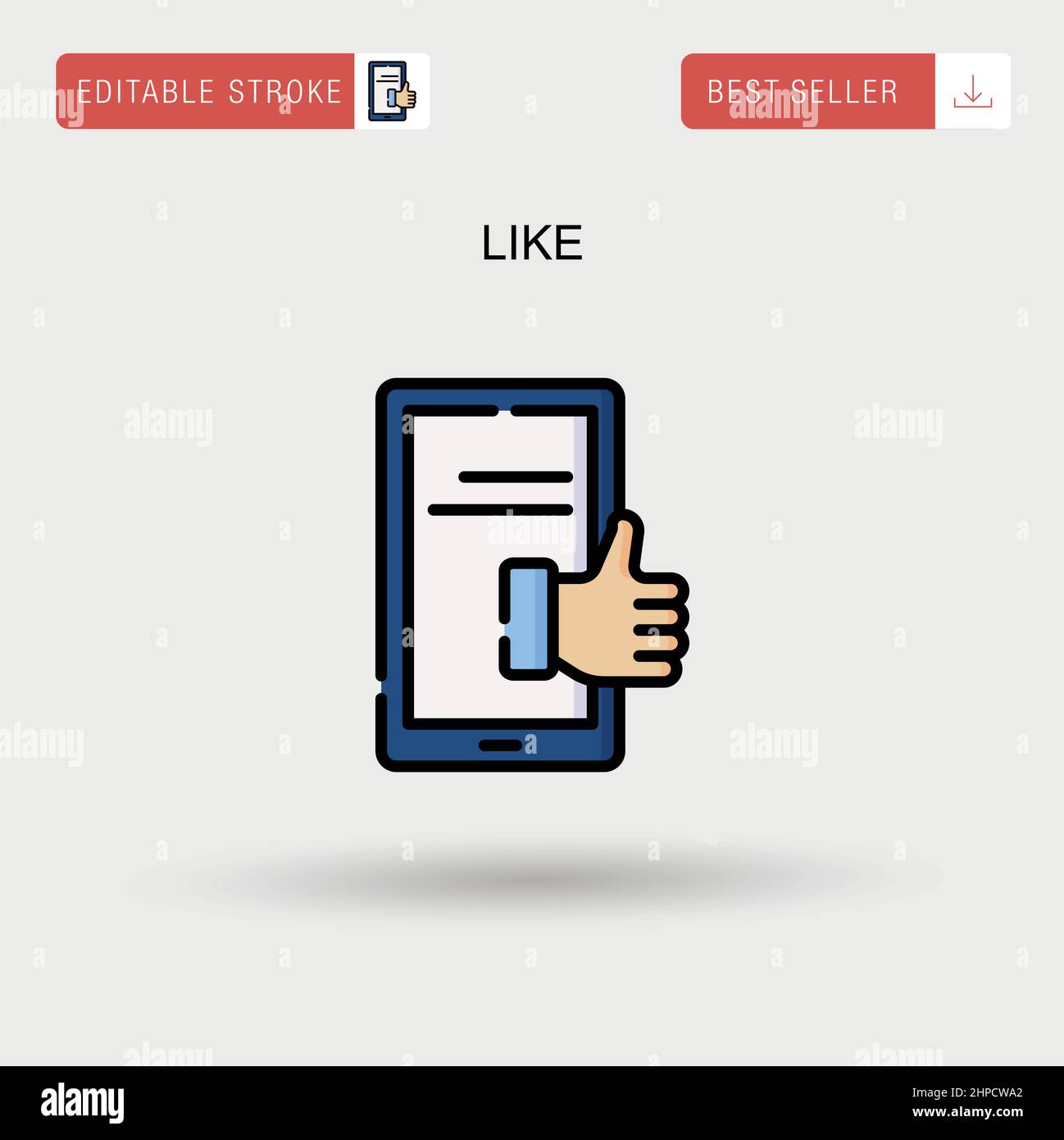 Instagram like icon Stock Vector Images - Alamy