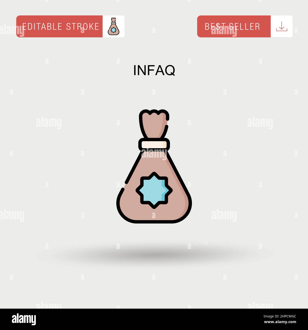 Infaq Simple vector icon Stock Vector Image & Art - Alamy