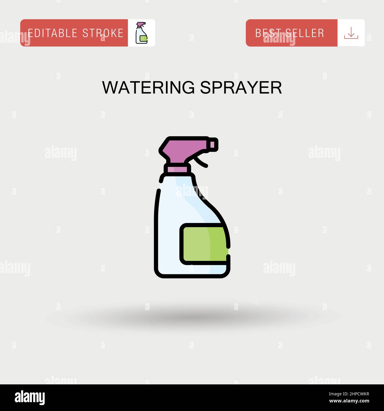 Water jet nozzle Stock Vector Images - Alamy