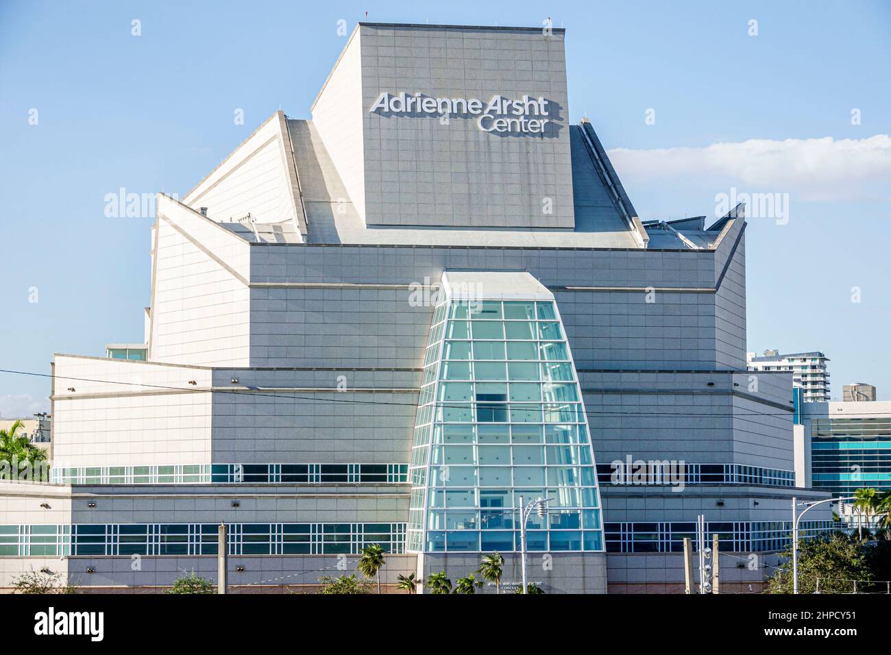 Miami Florida Adrienne Arsht Center opera house outside exterior ...