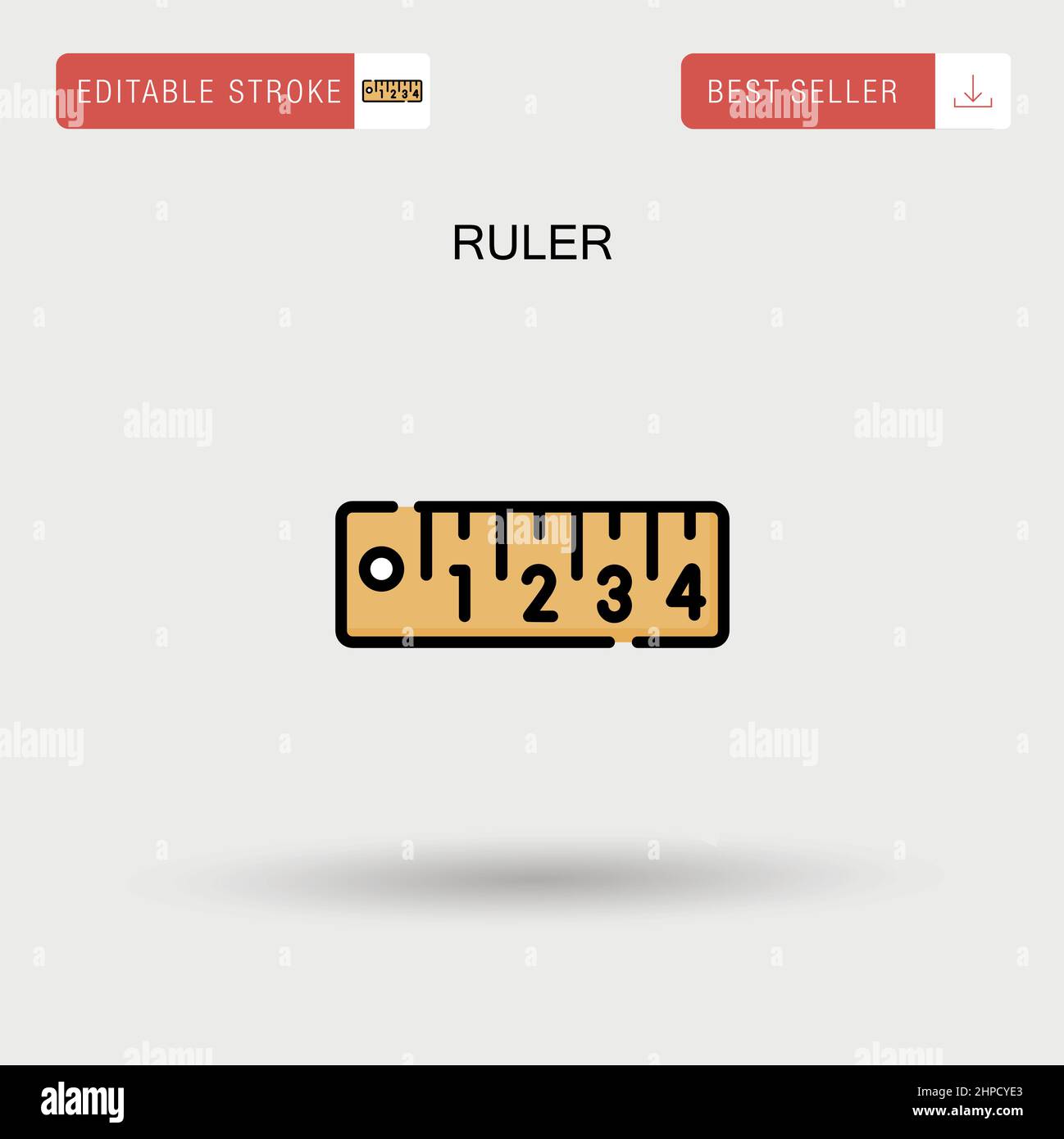 Simple line drawing long Stock Vector Images - Alamy