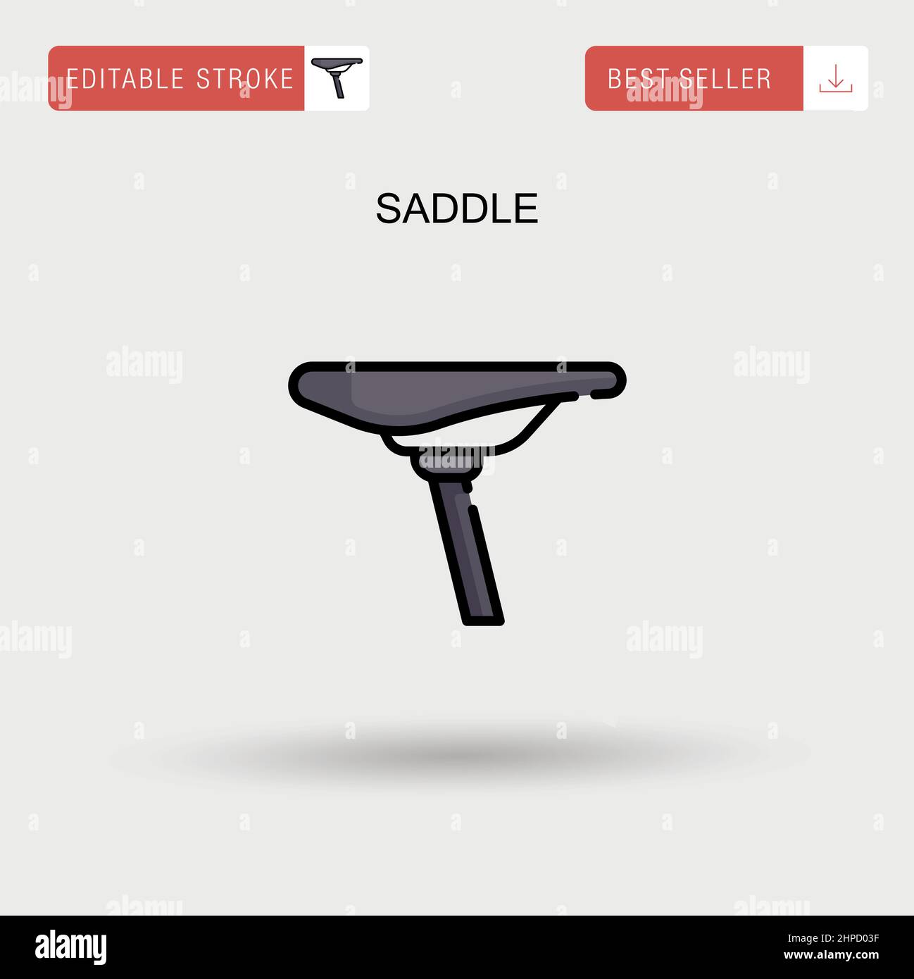 Brown horse saddle harness Stock Vector Images - Alamy