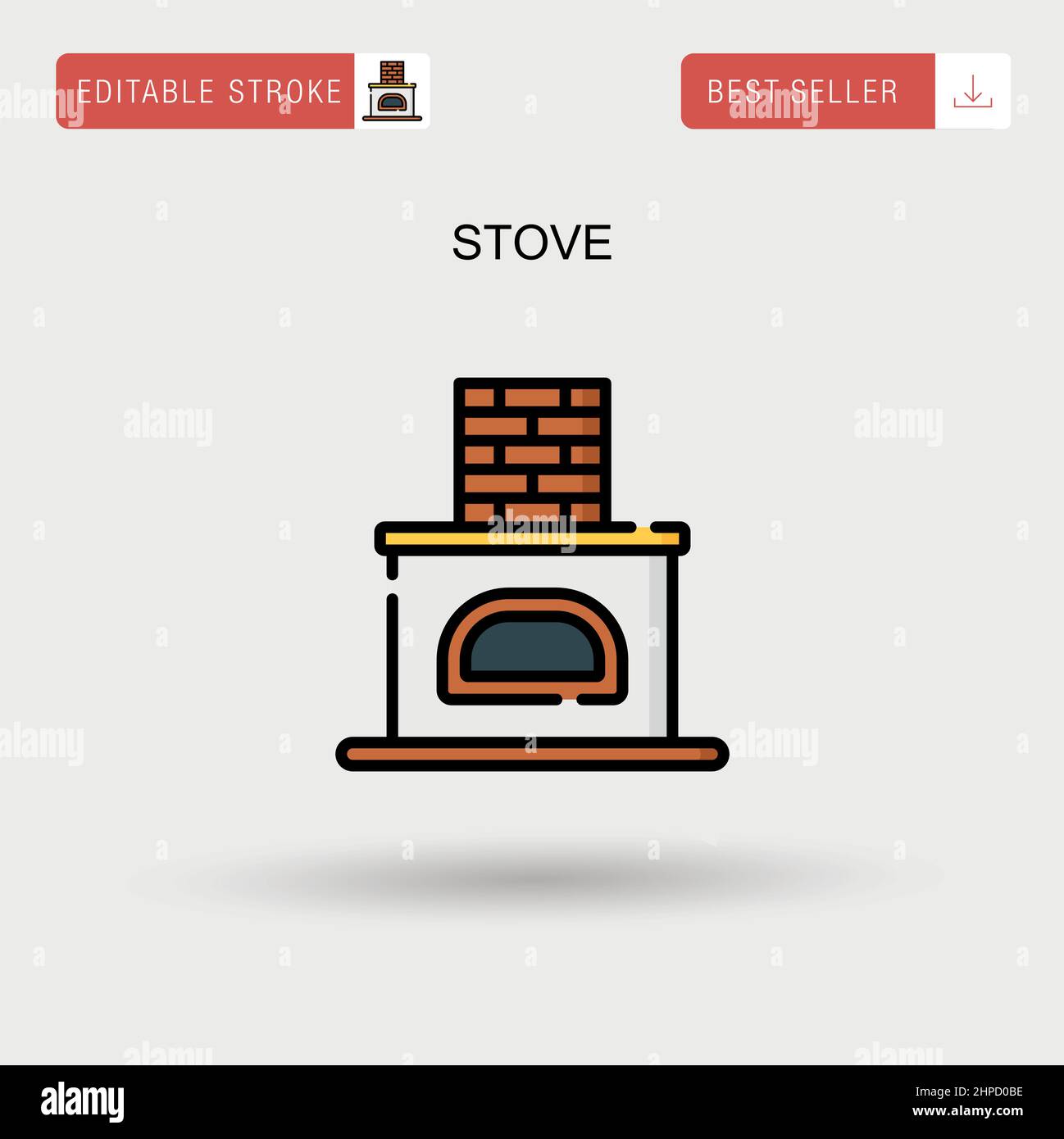 Stainless steel stove cooker Stock Vector Images - Alamy
