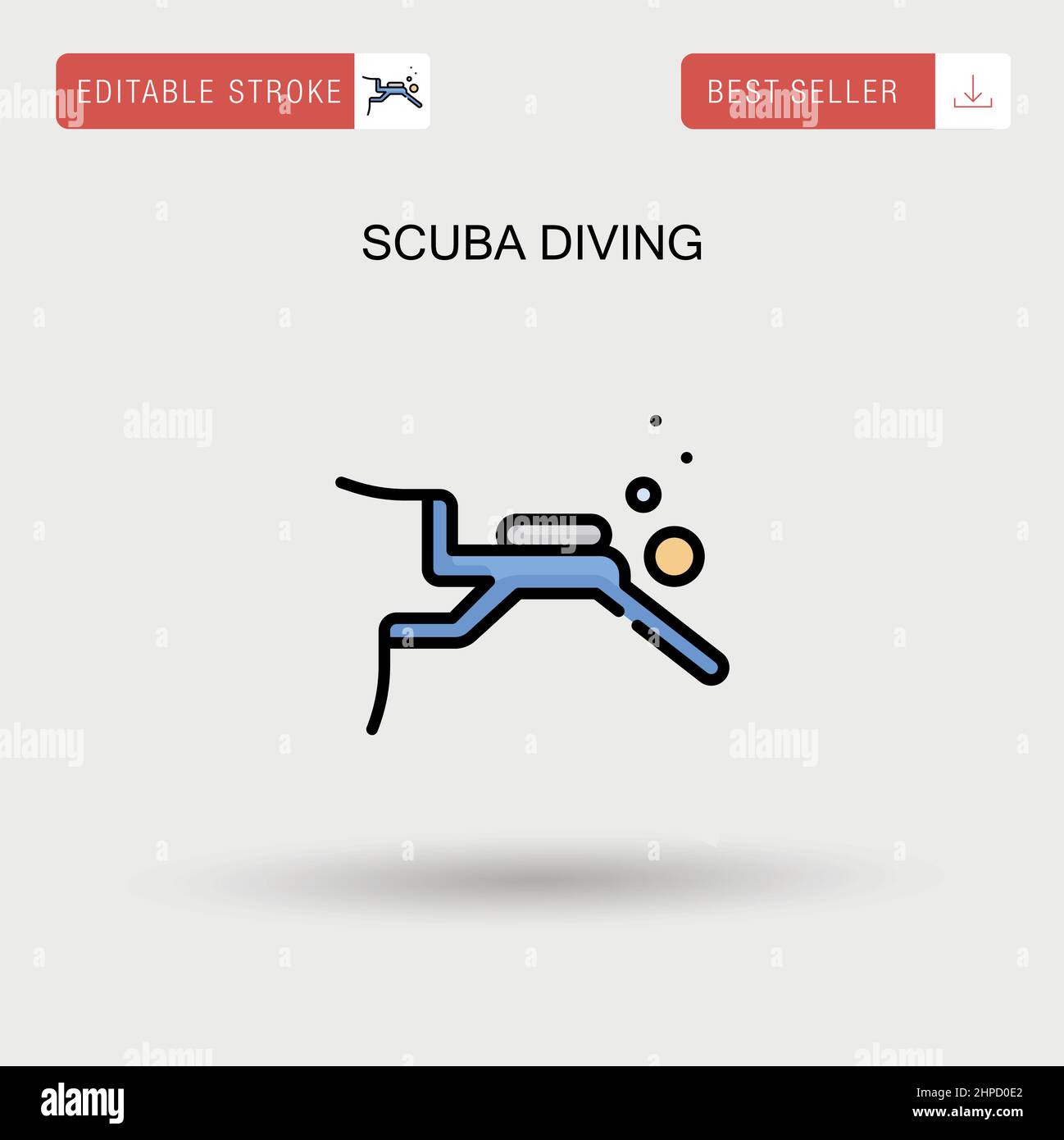 Scuba diving Simple vector icon Stock Vector Image & Art - Alamy Scuba diving Simple vector icon Stock Vector Image & Art - Alamy