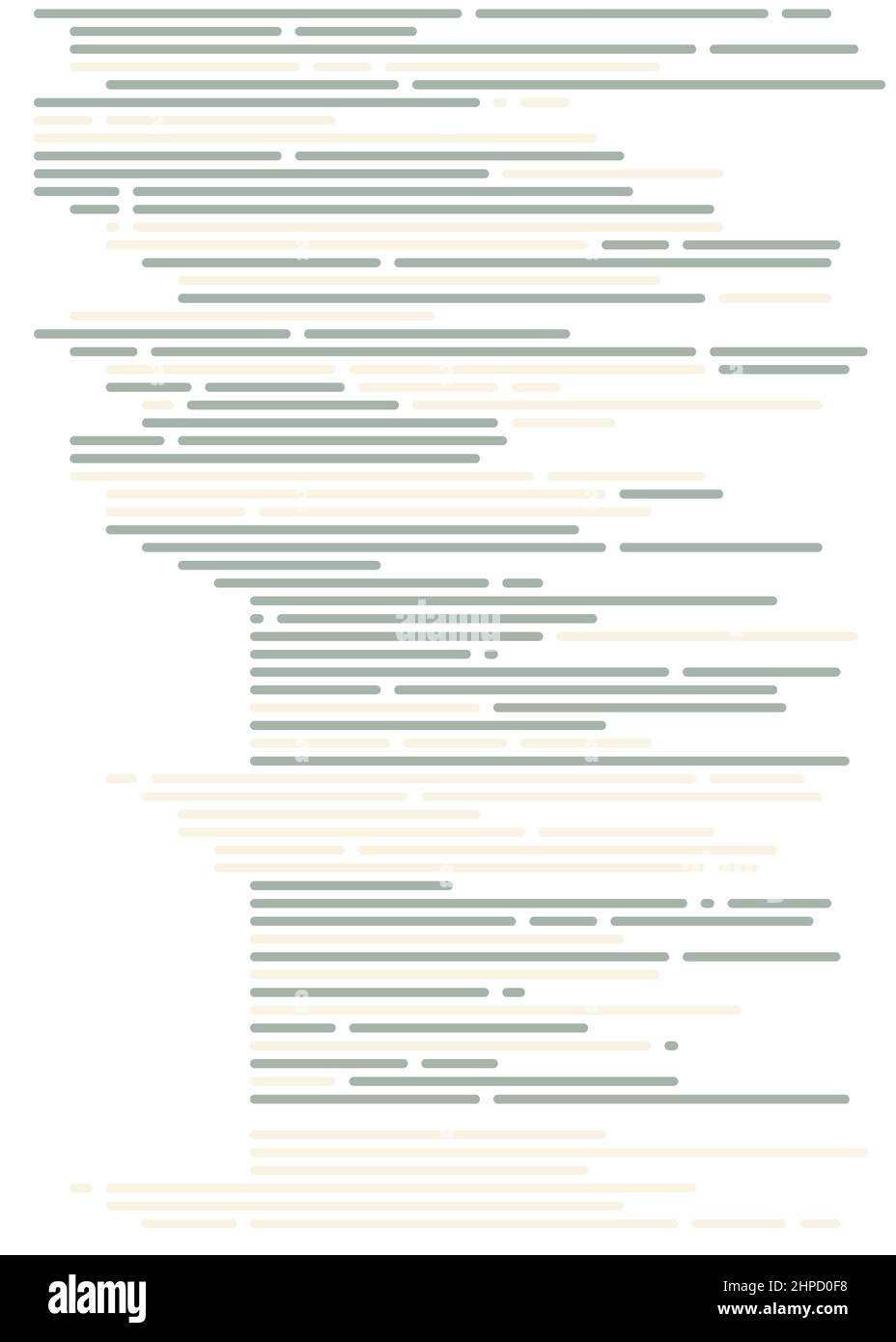 Cartoon coding simulated lines vector illustration Stock Vector Image ...