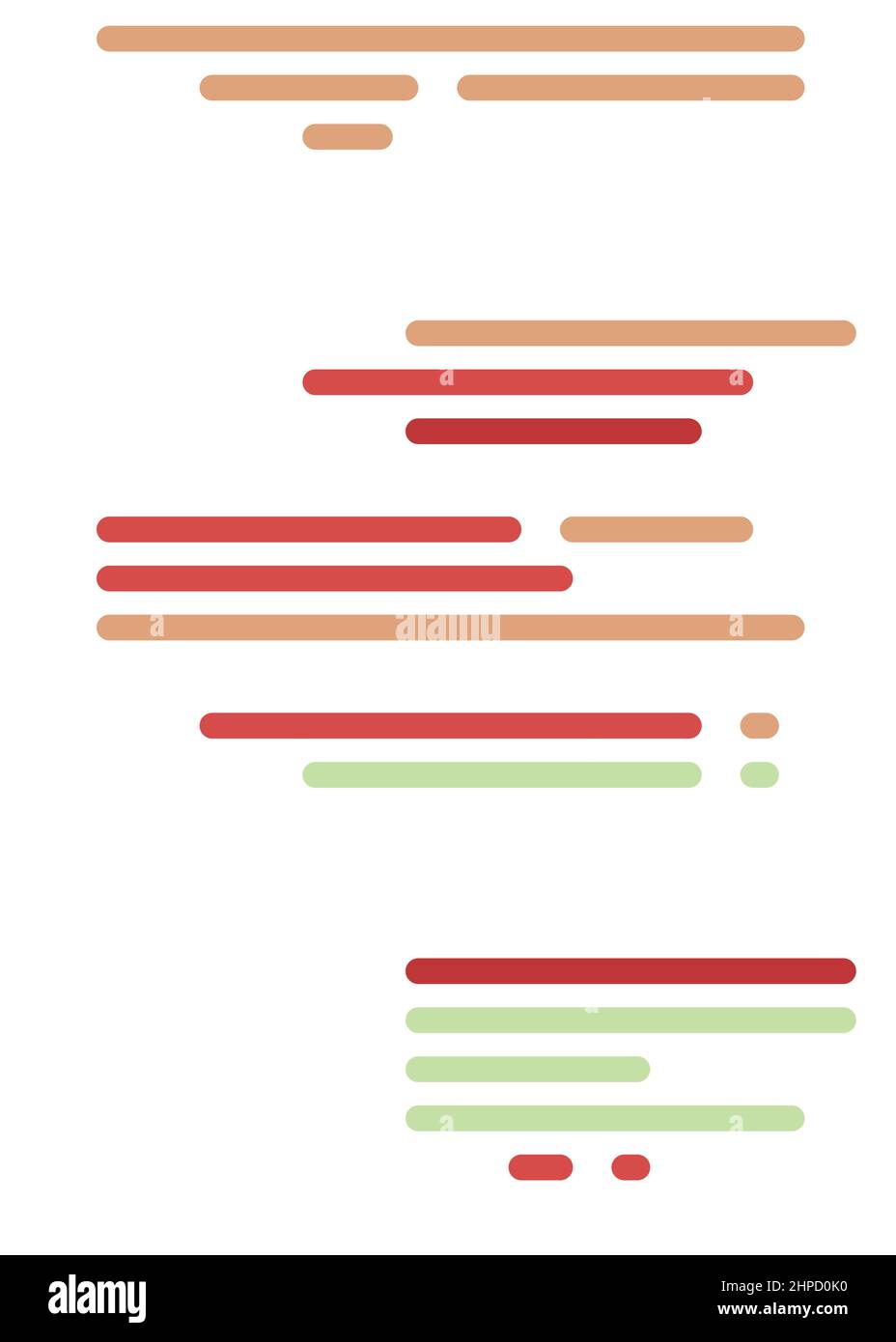 Cartoon coding simulated lines vector illustration Stock Vector Image ...