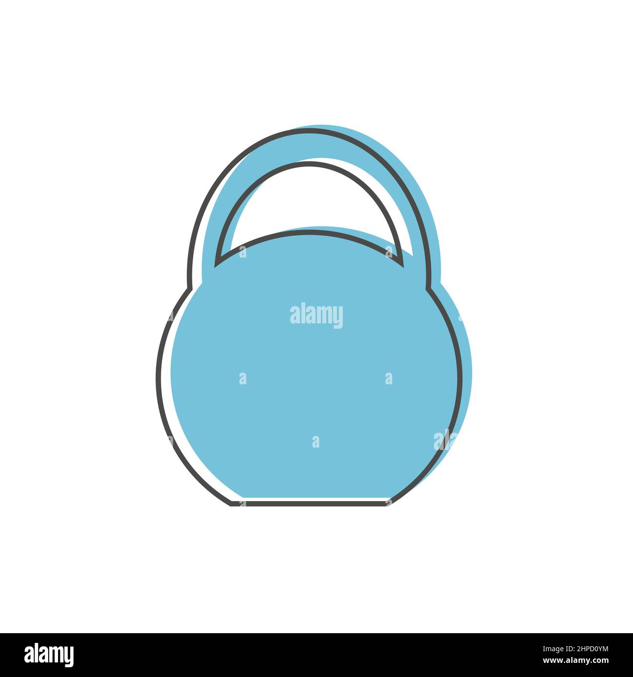 Weight kg vector icon. Weight for sport badge. Gym weight badge. Flat ...