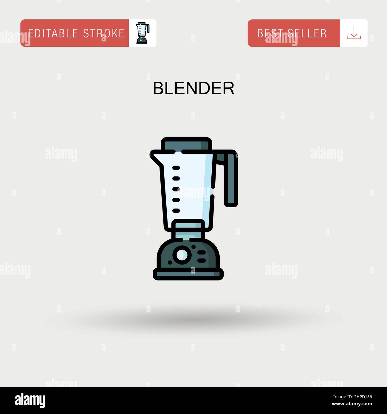 Blender Simple vector icon Stock Vector Image & Art - Alamy