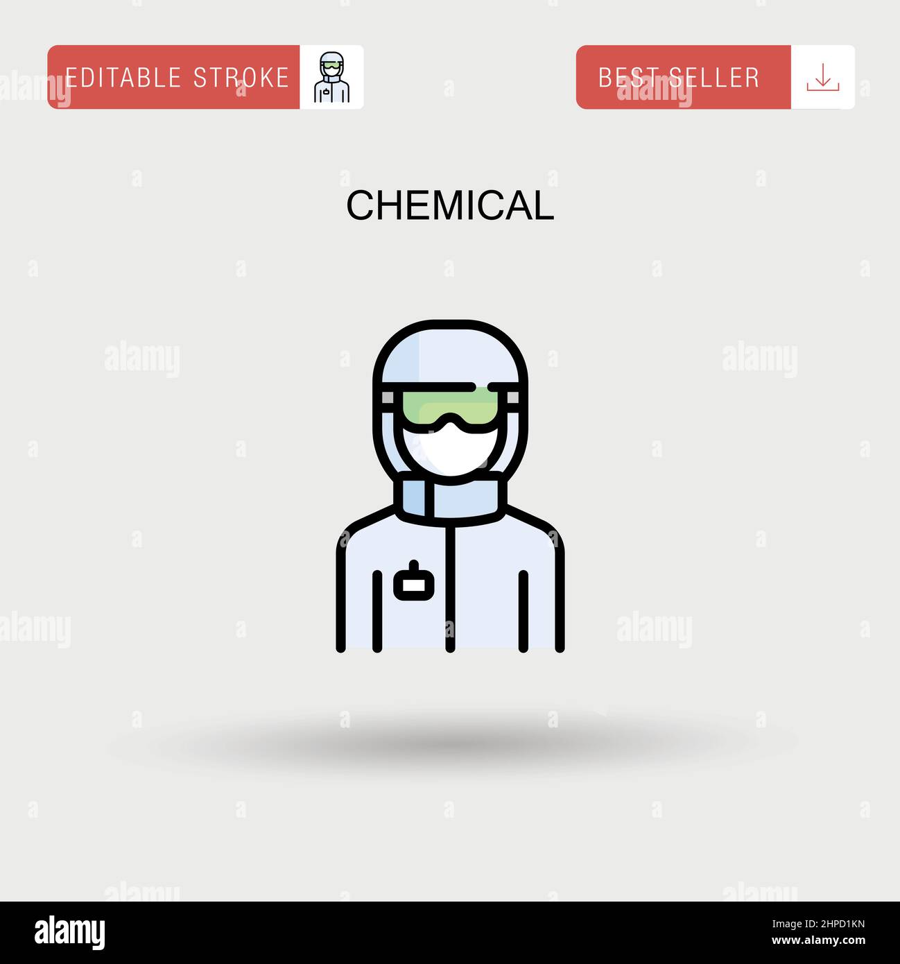 Chemical Simple vector icon Stock Vector Image & Art - Alamy