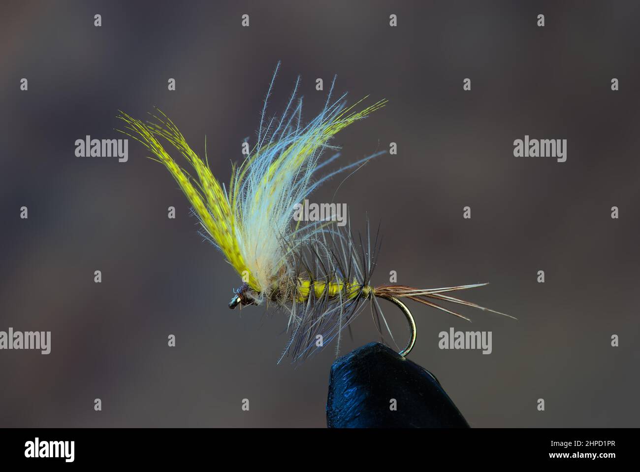 handmade fishing fly, fly tying Stock Photo - Alamy