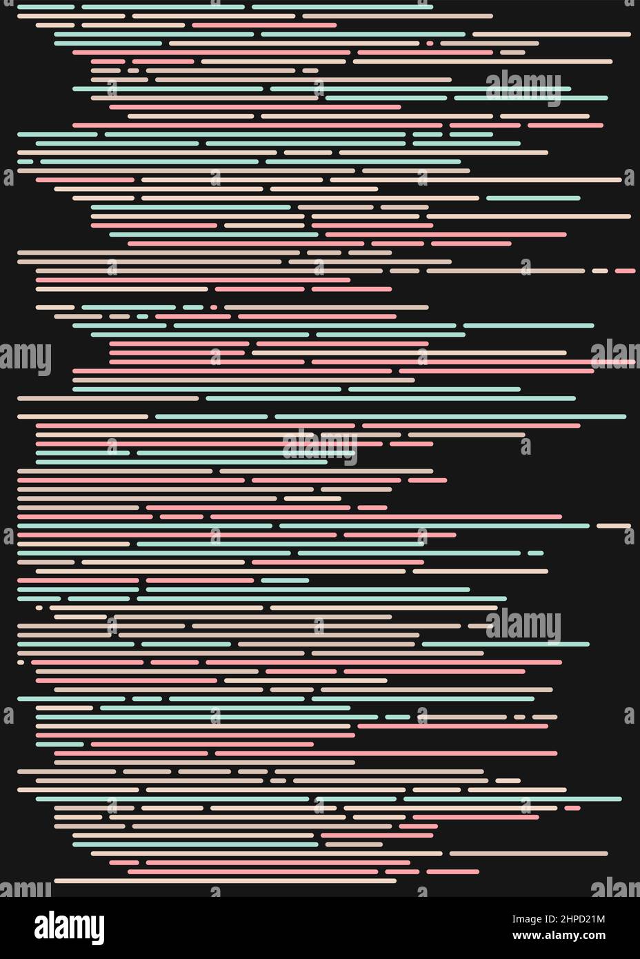 Cartoon coding simulated lines vector illustration Stock Vector Image ...