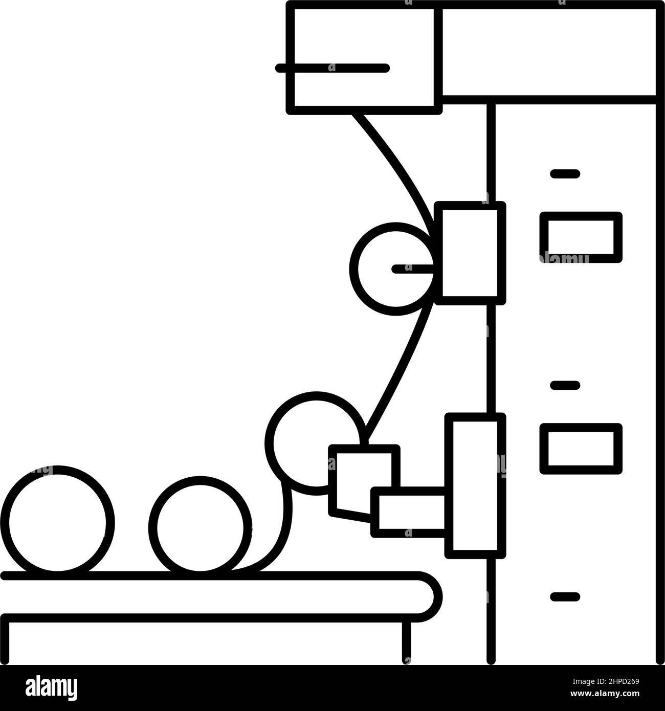 production wallpaper line icon vector illustration Stock Vector Image ...
