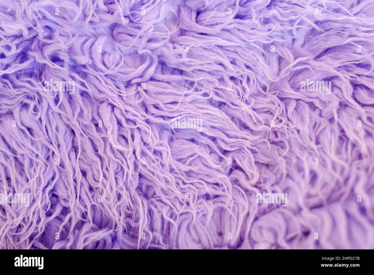 flokati. sheepskin fur. natural wool Stock Photo - Alamy