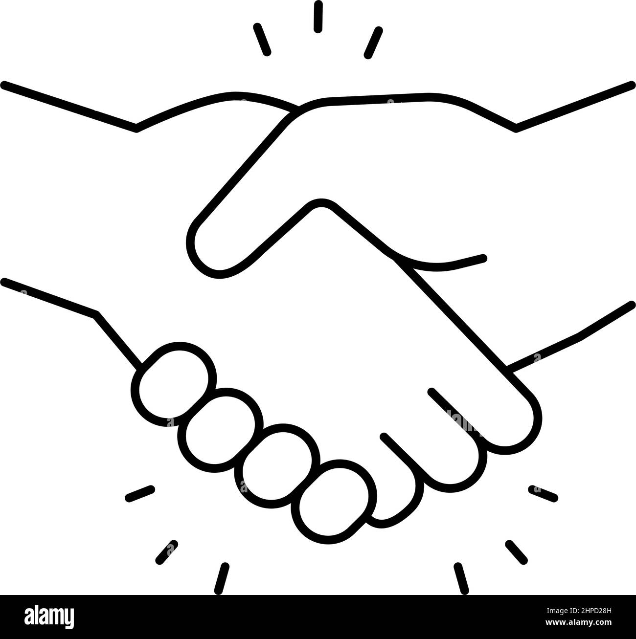 manufacturing process introduction line icon vector illustration Stock ...