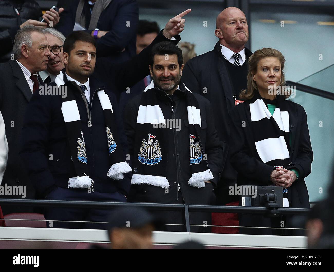 London, England, 19th February 2022. Newcastle United co-owner Amanda ...