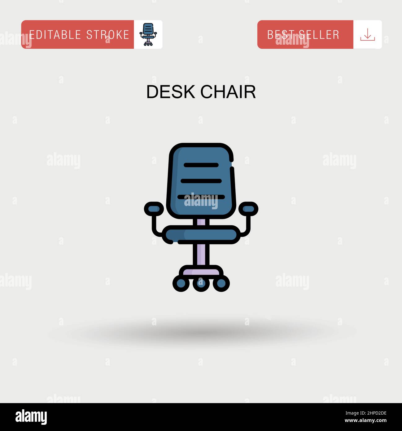 Black modern office armchair set hi-res stock photography and images ...