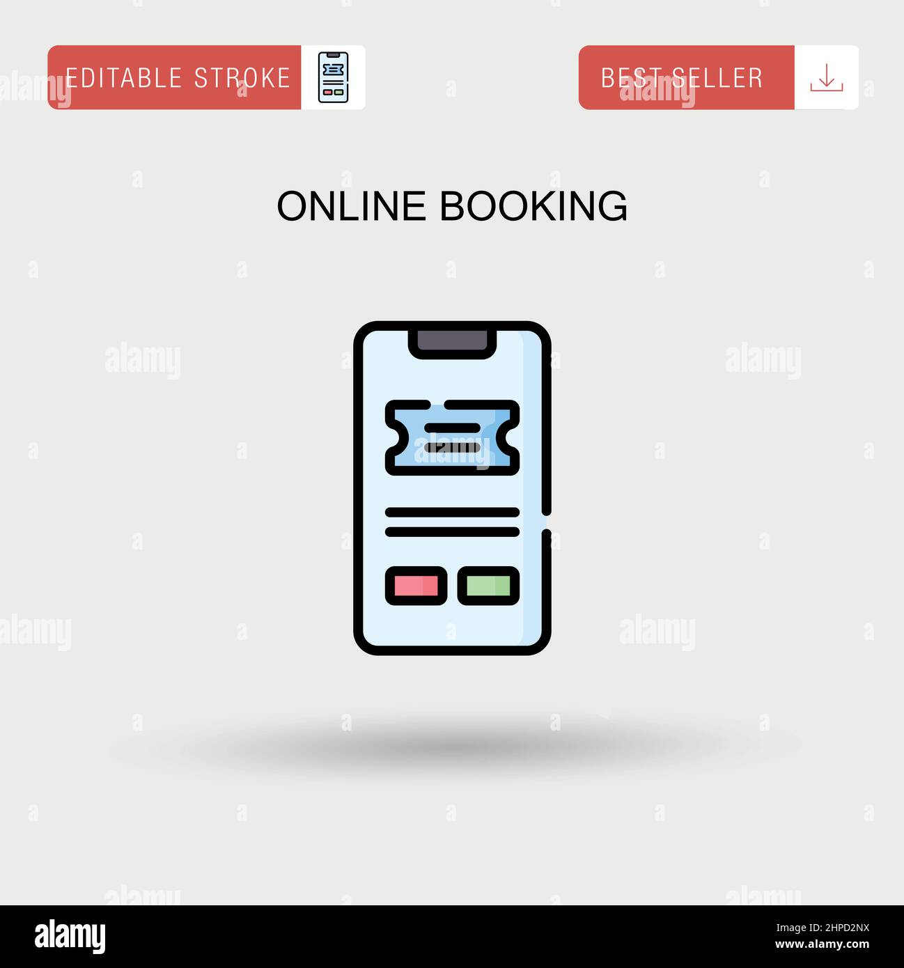 Laptop ticket Stock Vector Images - Alamy