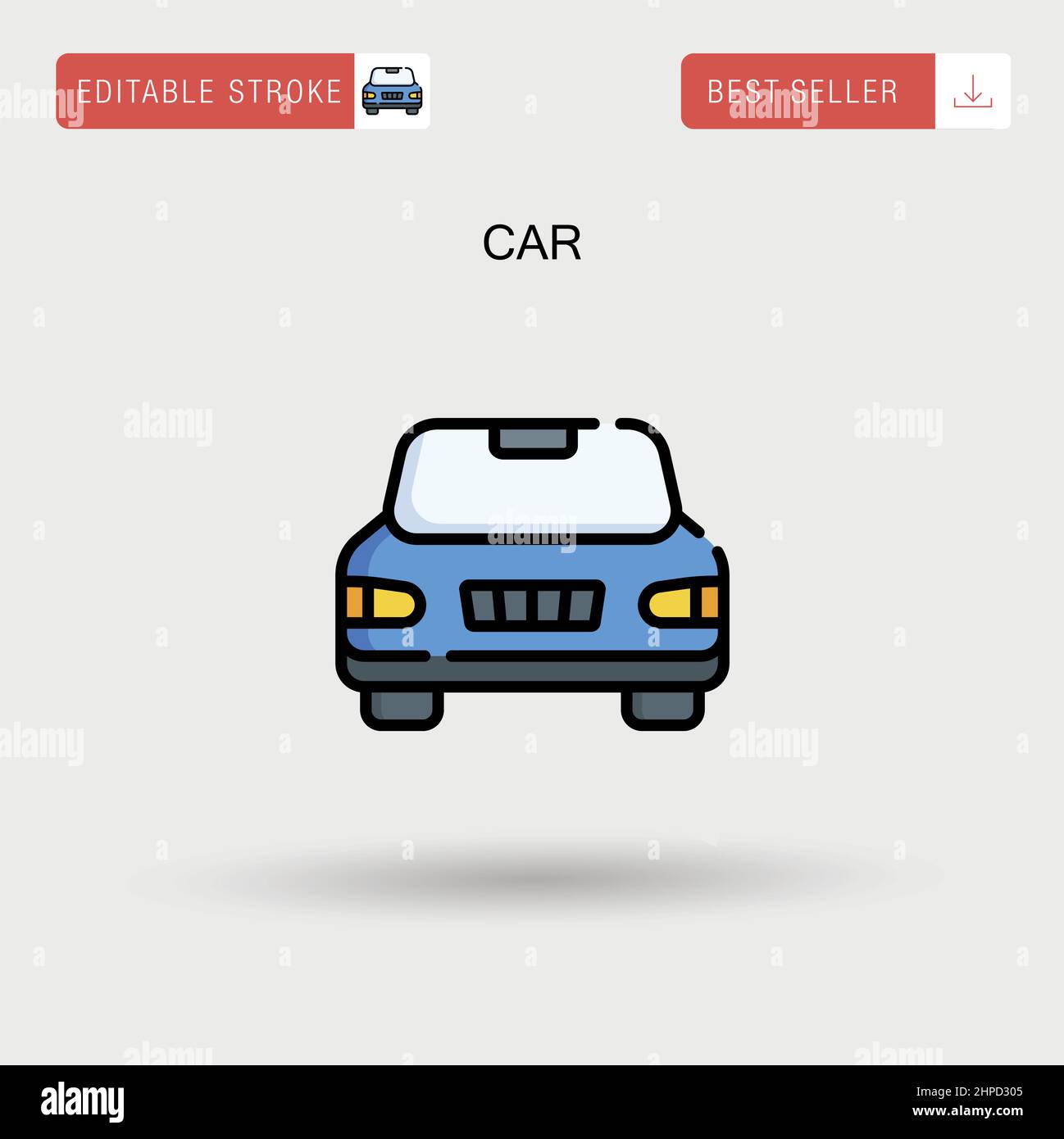 Drive car icon hi-res stock photography and images - Alamy