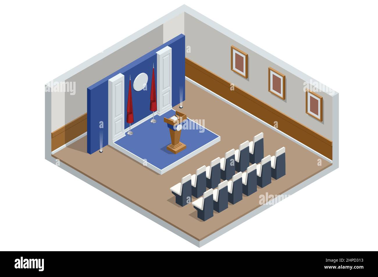 Press Conference Room Layout