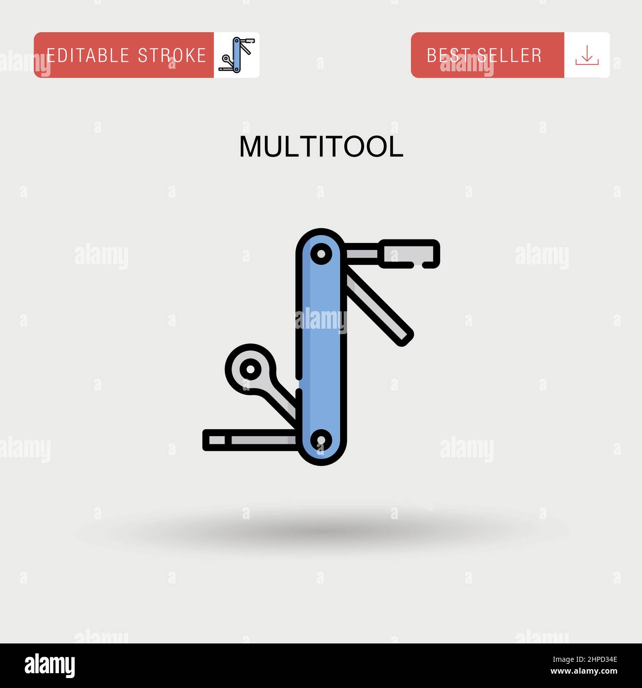 Multitool Simple vector icon Stock Vector Image & Art - Alamy