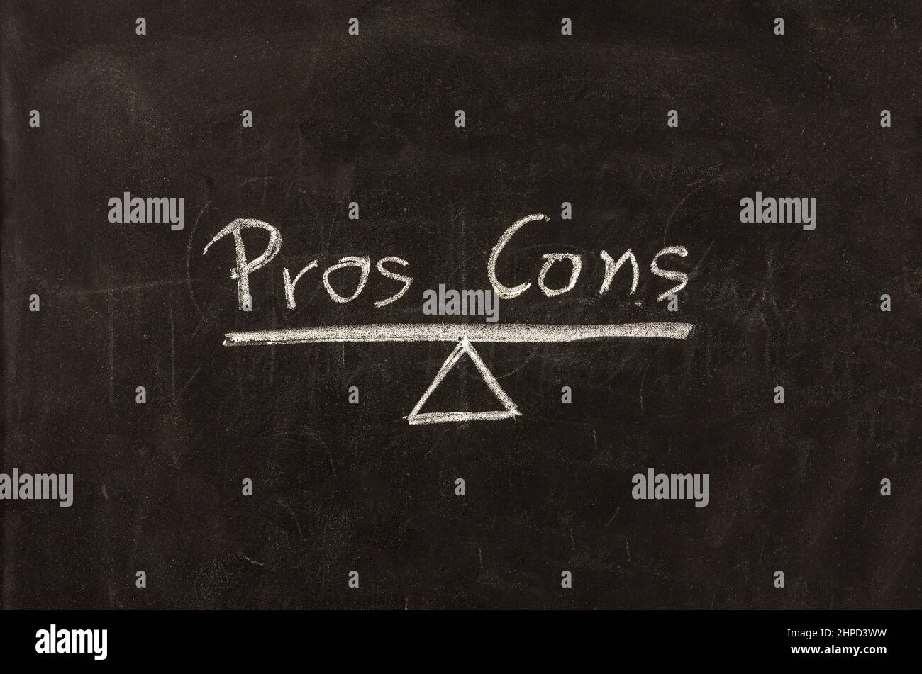 Pros and cons hi-res stock photography and images - Alamy
