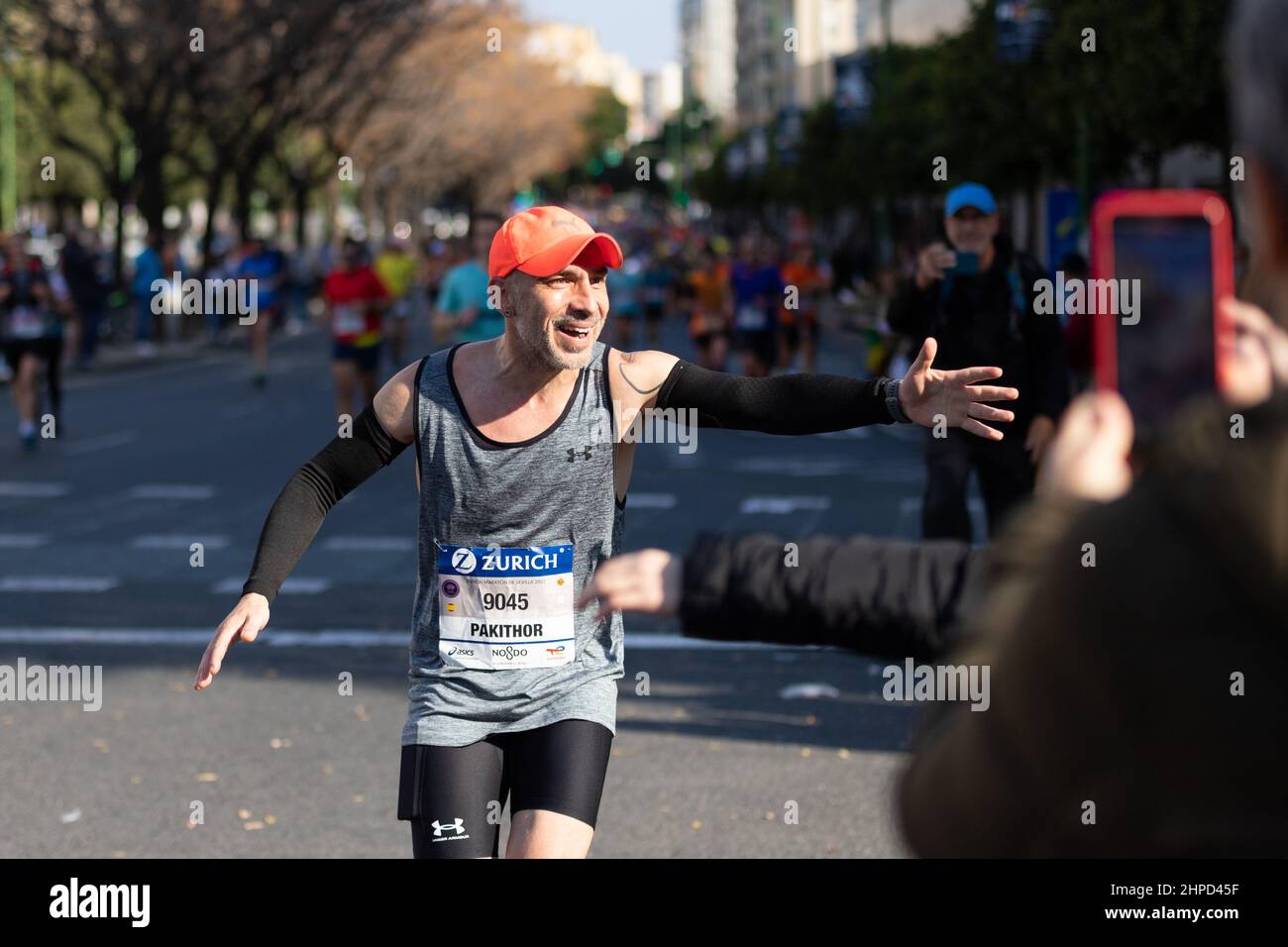 Marathon seville hi-res stock photography and images - Alamy