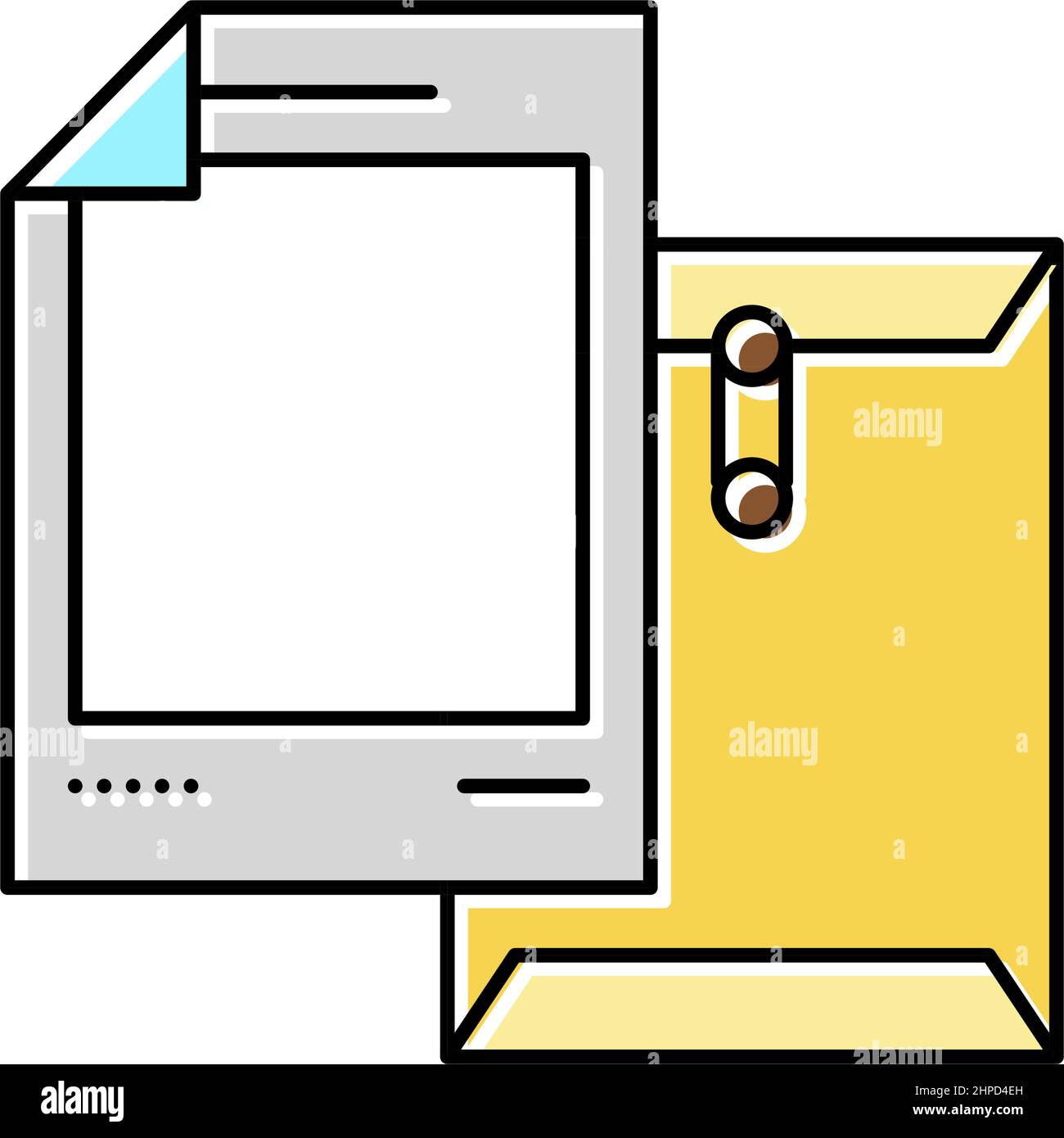 Bond paper list icon hi-res stock photography and images - Alamy