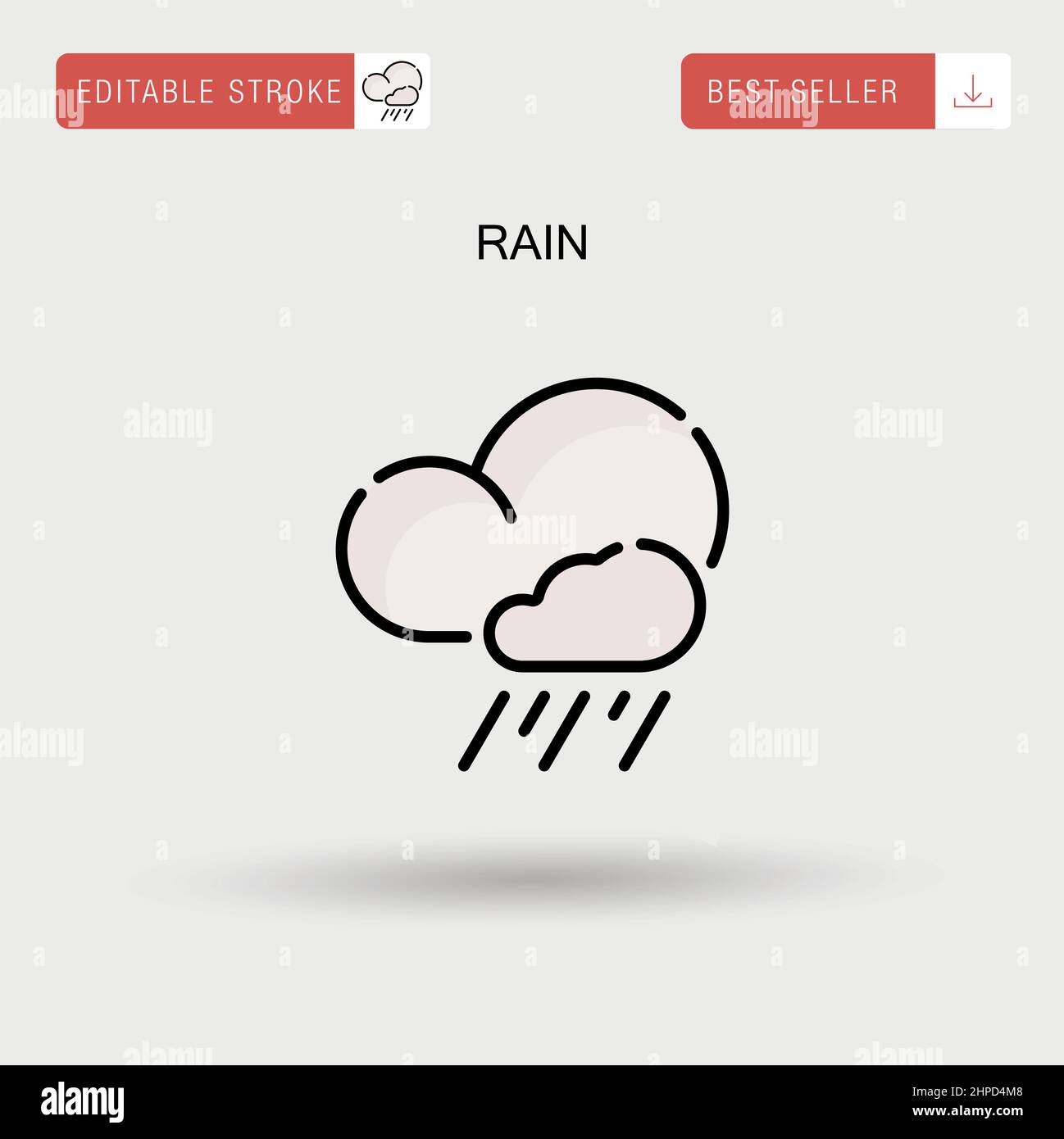 Raindrop background Stock Vector Images - Alamy