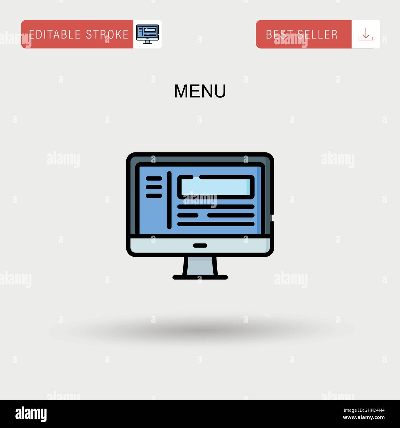 Simple menu hi-res stock photography and images - Alamy