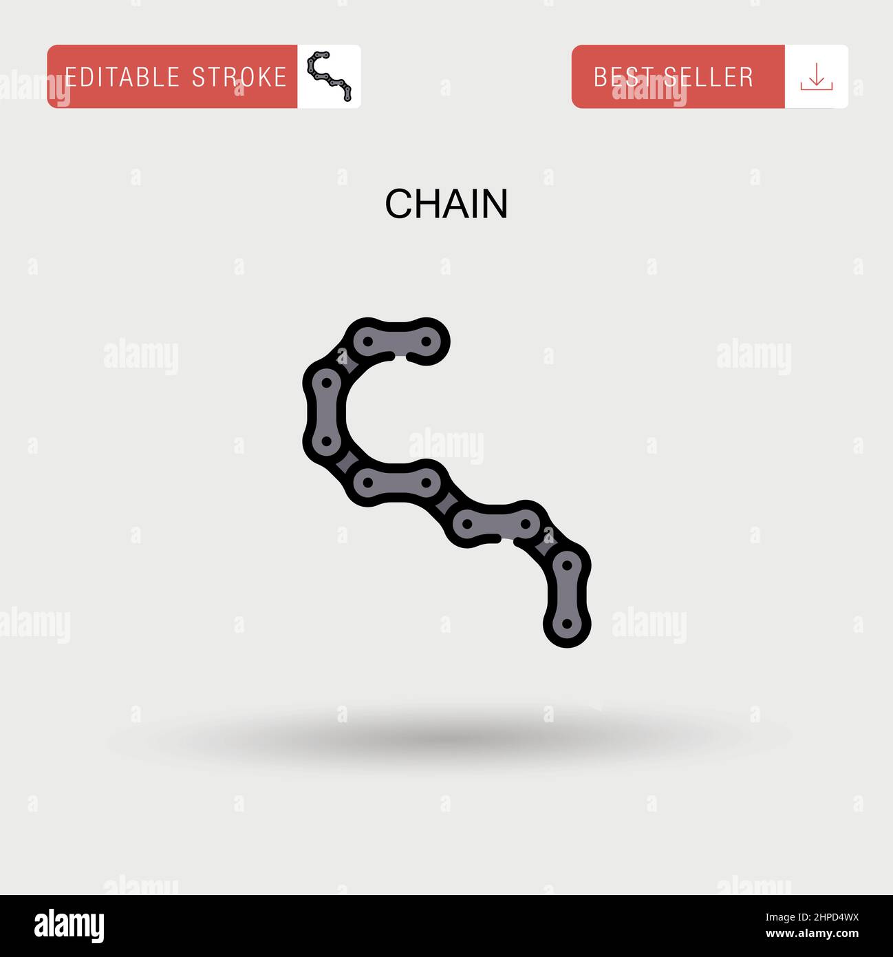 Concept chain Stock Vector Images - Alamy