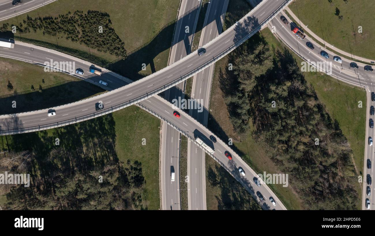 Multilevel crossing hi-res stock photography and images - Alamy