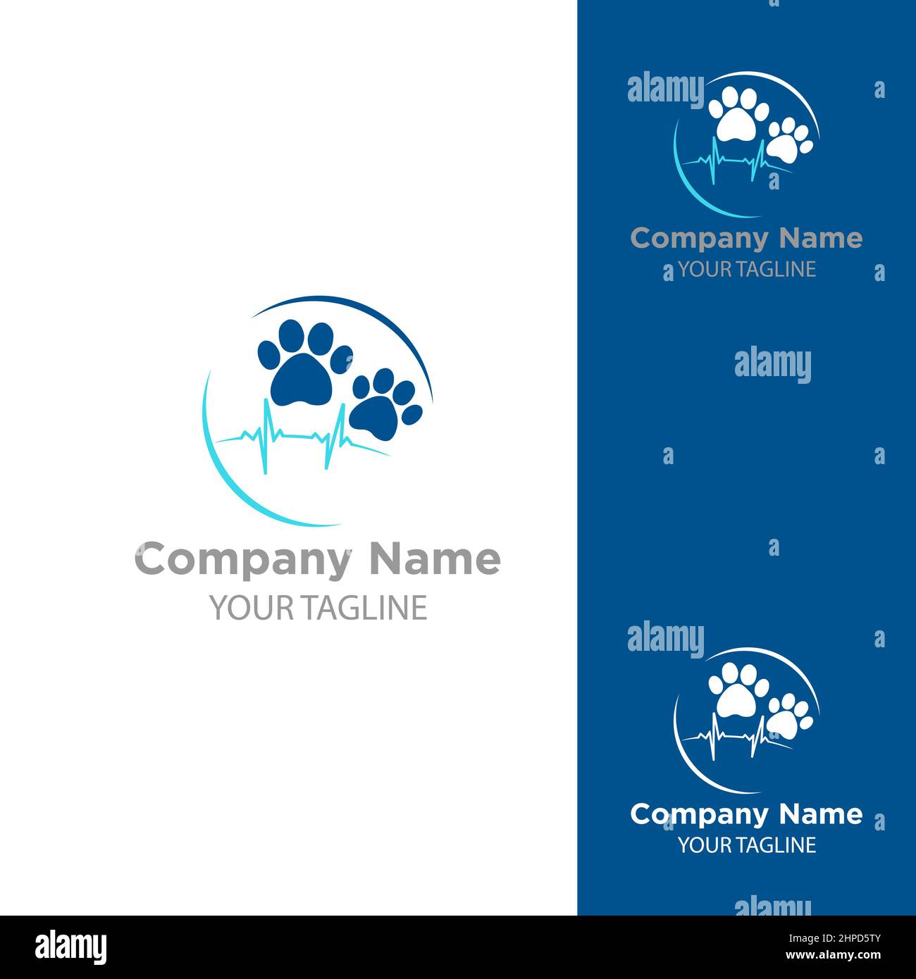 Man dog care ill Stock Vector Images - Alamy