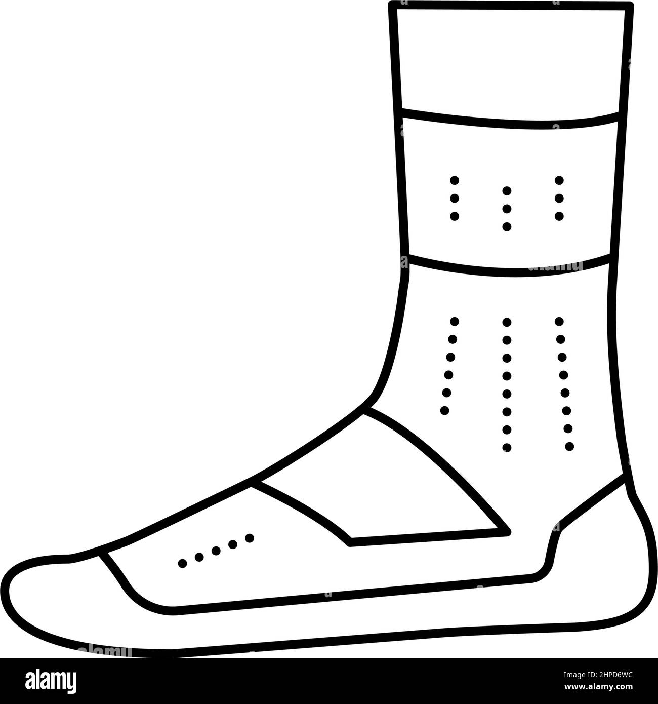 Toe socks Black and White Stock Photos & Images - Alamy