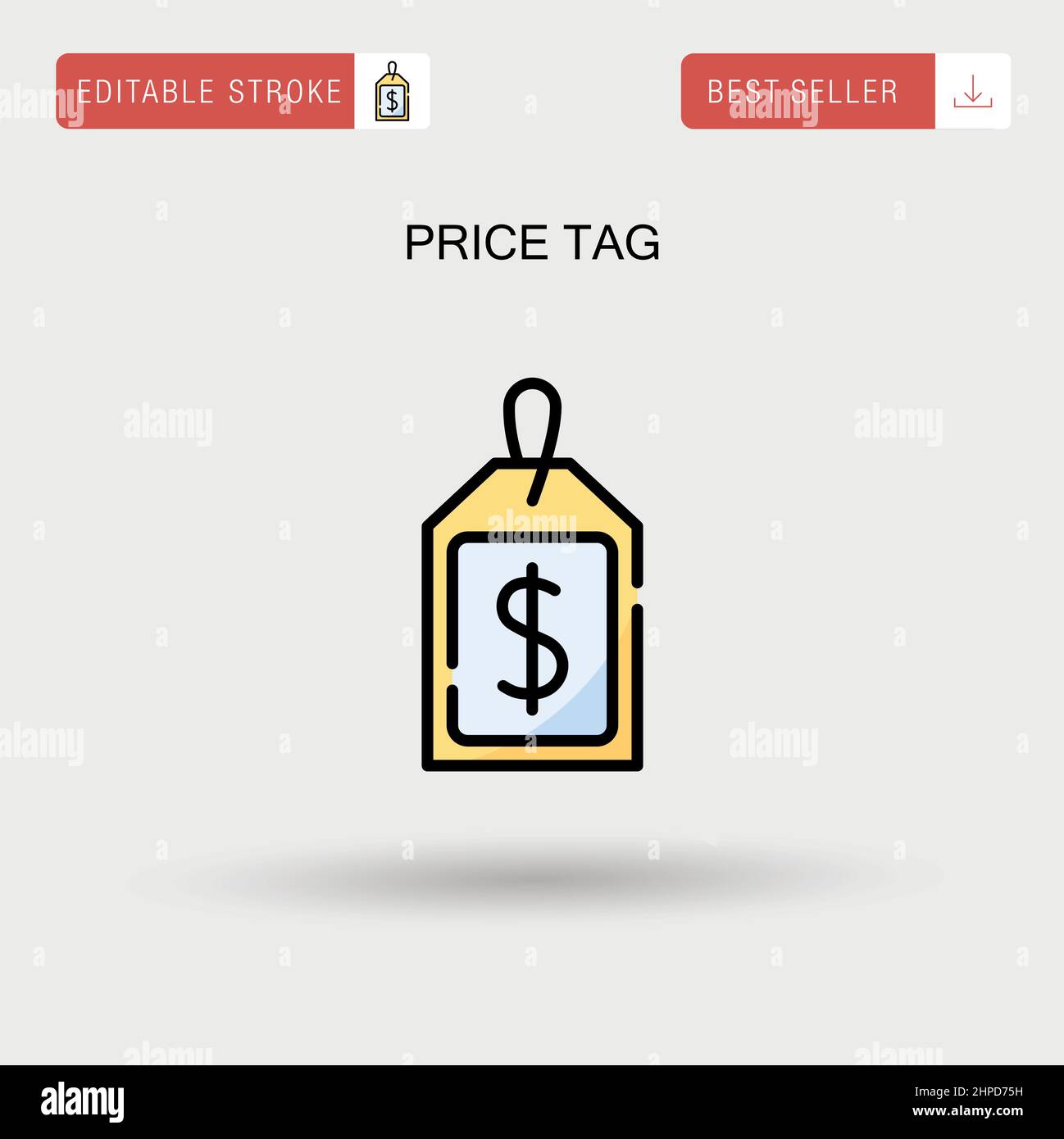 Vintage price tag label Stock Vector Images - Alamy