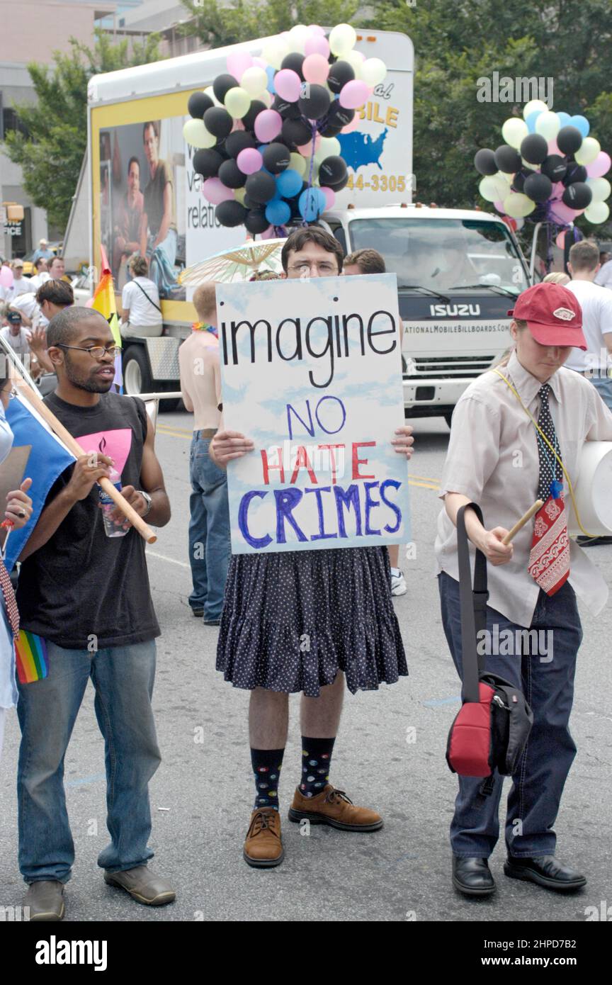 Gay pride parade in atlanta hi-res stock photography and images - Alamy