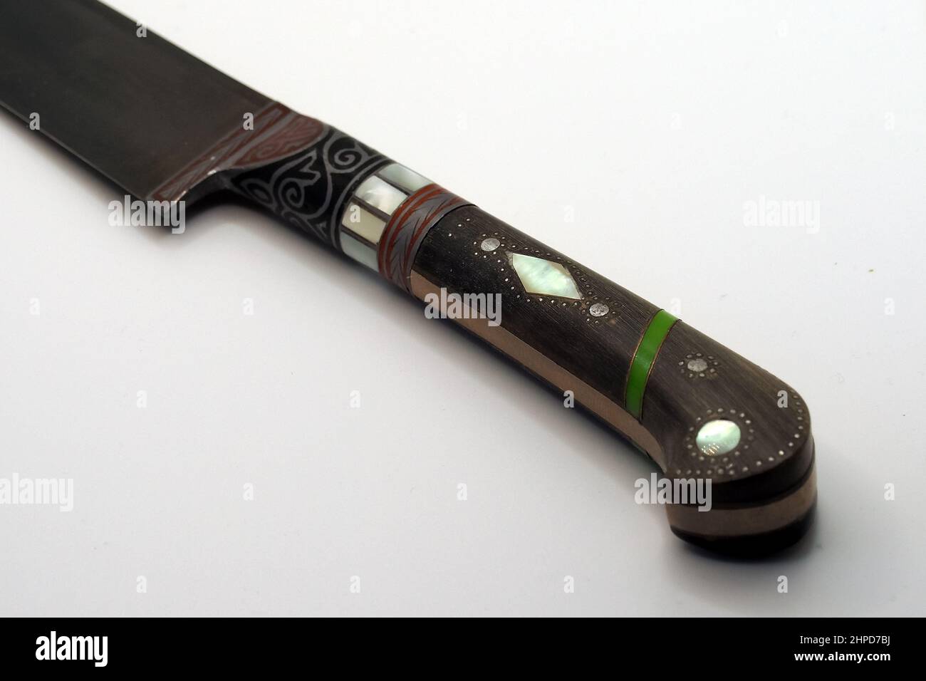 traditional Uzbek knife, Uzbekistan, Central Asia Stock Photo - Alamy