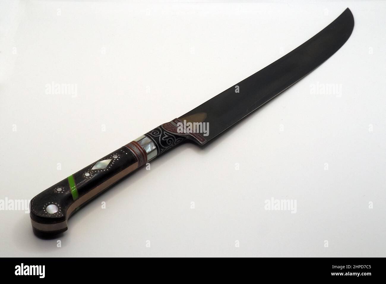 traditional Uzbek knife, Uzbekistan, Central Asia Stock Photo - Alamy