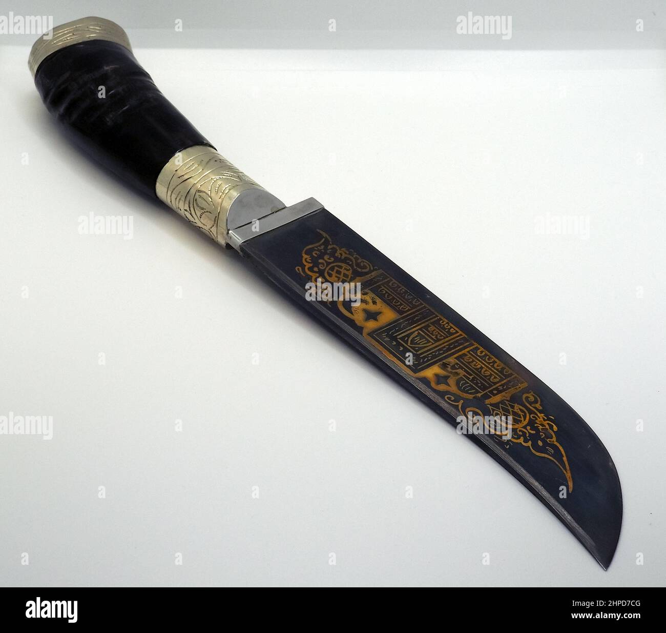 traditional Uzbek knife, Uzbekistan, Central Asia Stock Photo - Alamy