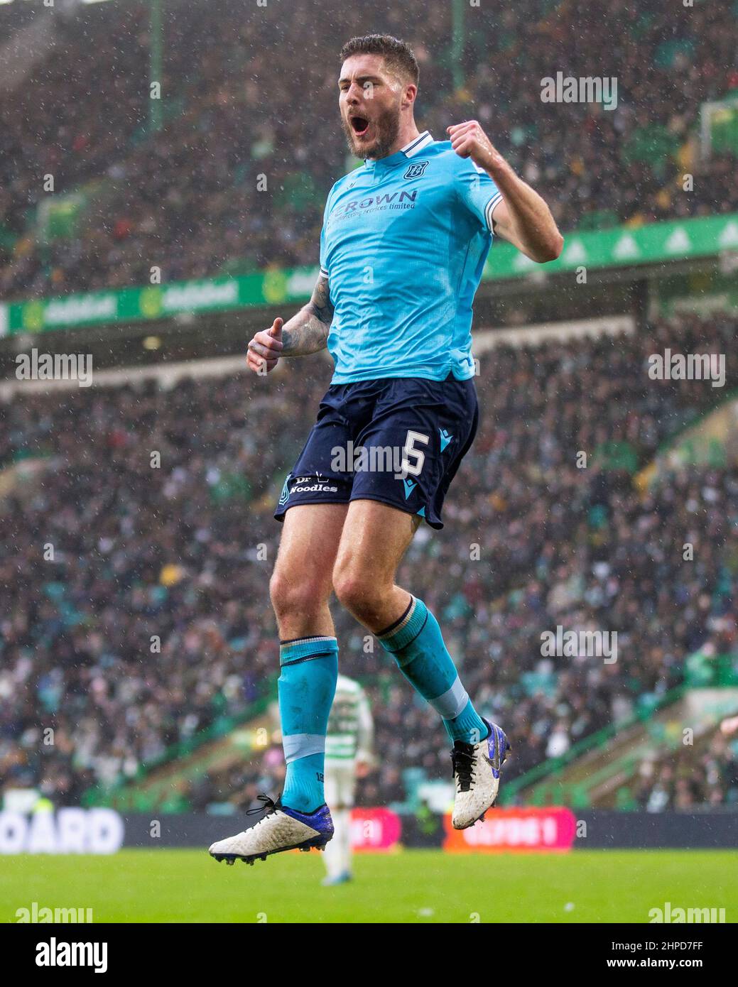 20th February 2022 ; Celtic Park, Glasgow, Scotland; Scottish premier ...