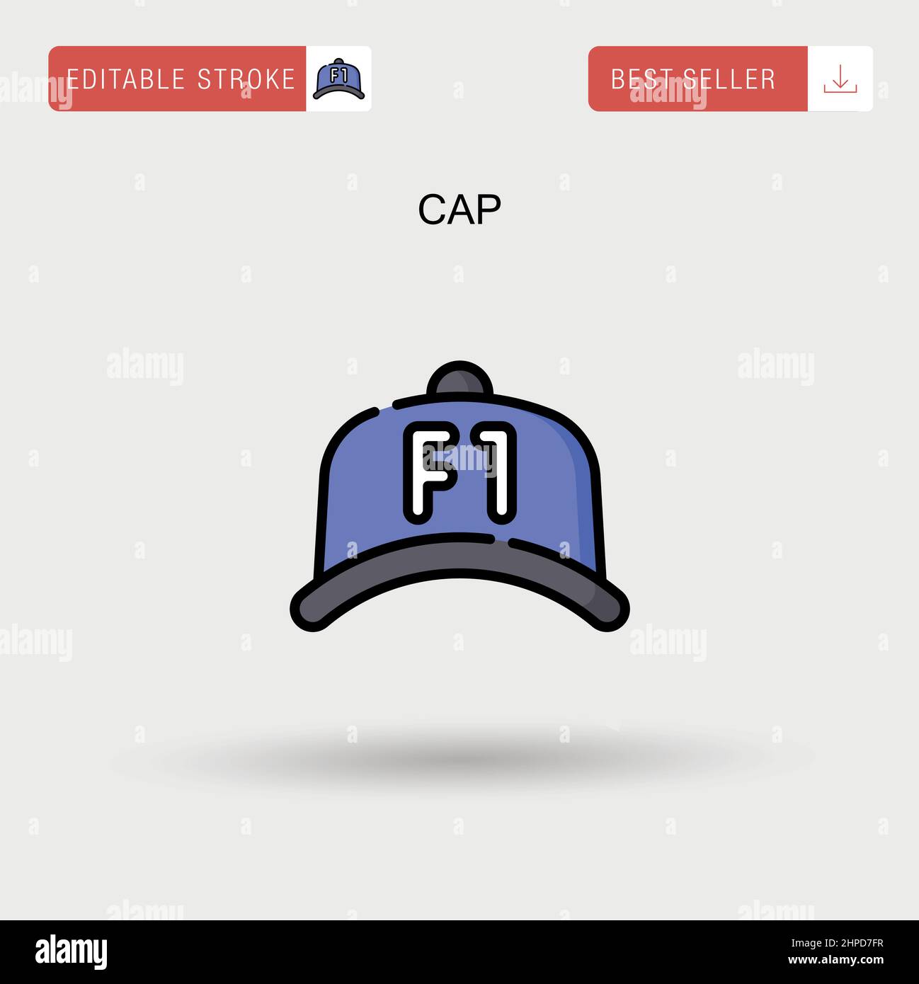 Blank cap Stock Vector Images - Alamy