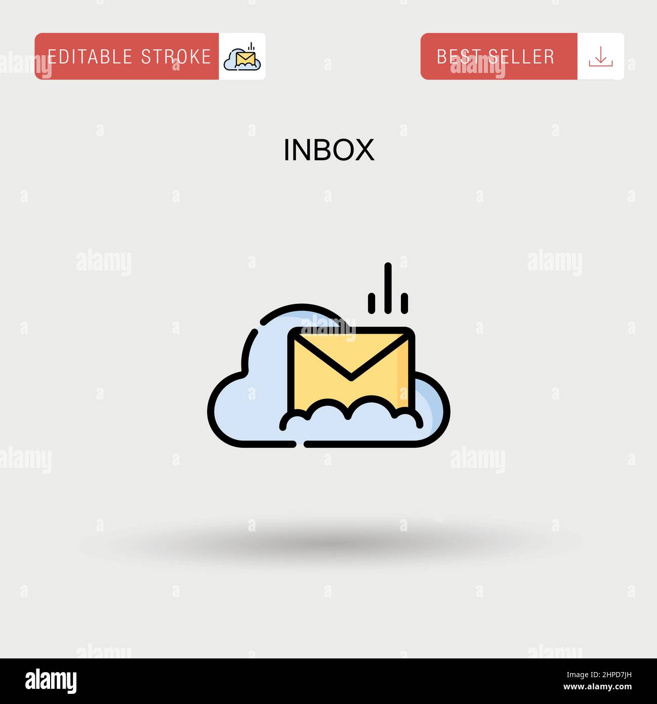 Mail message inbox communication Stock Vector Images - Alamy
