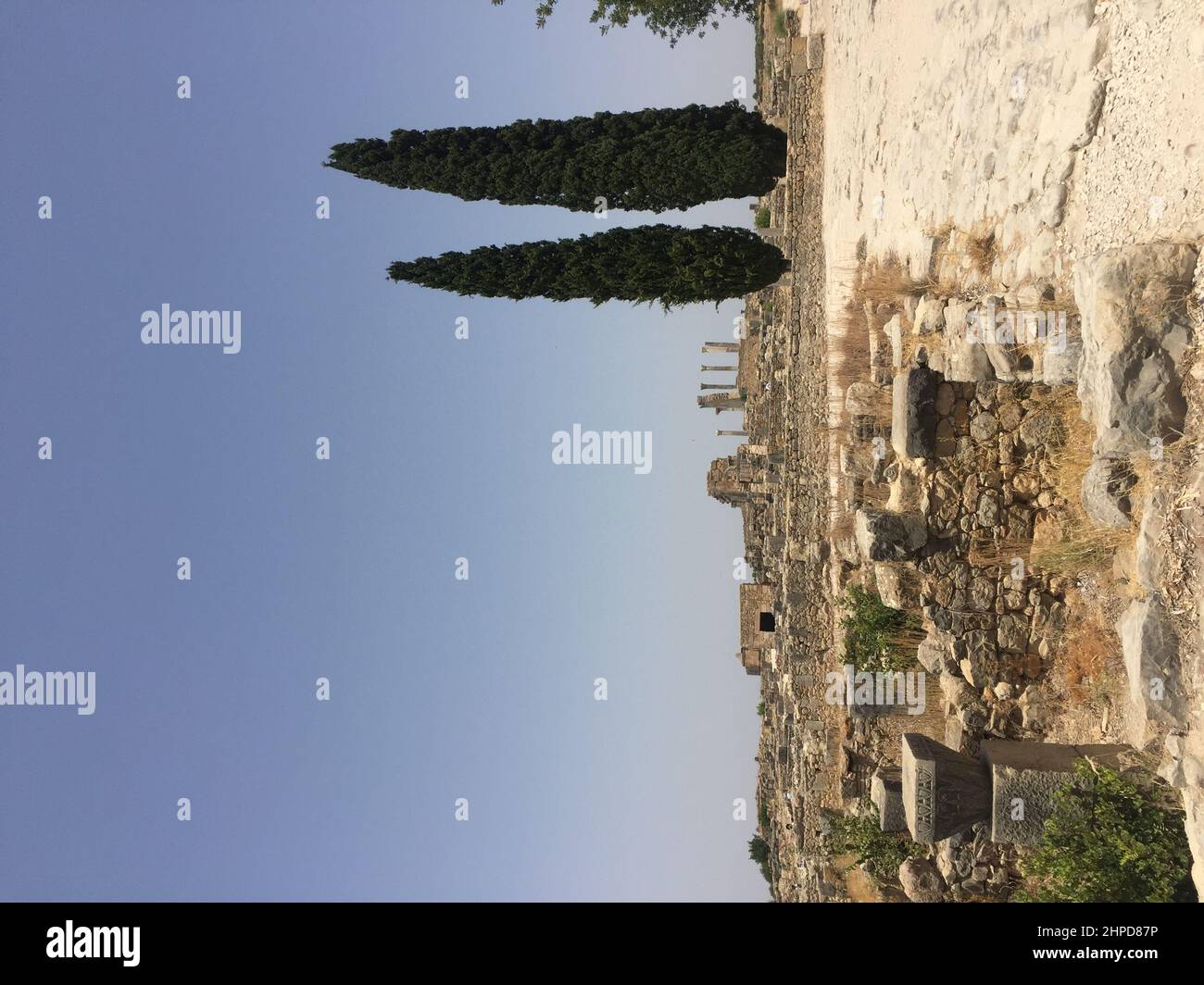 The Ruins of the ancient port town Utica in Tunisia Stock Photo - Alamy