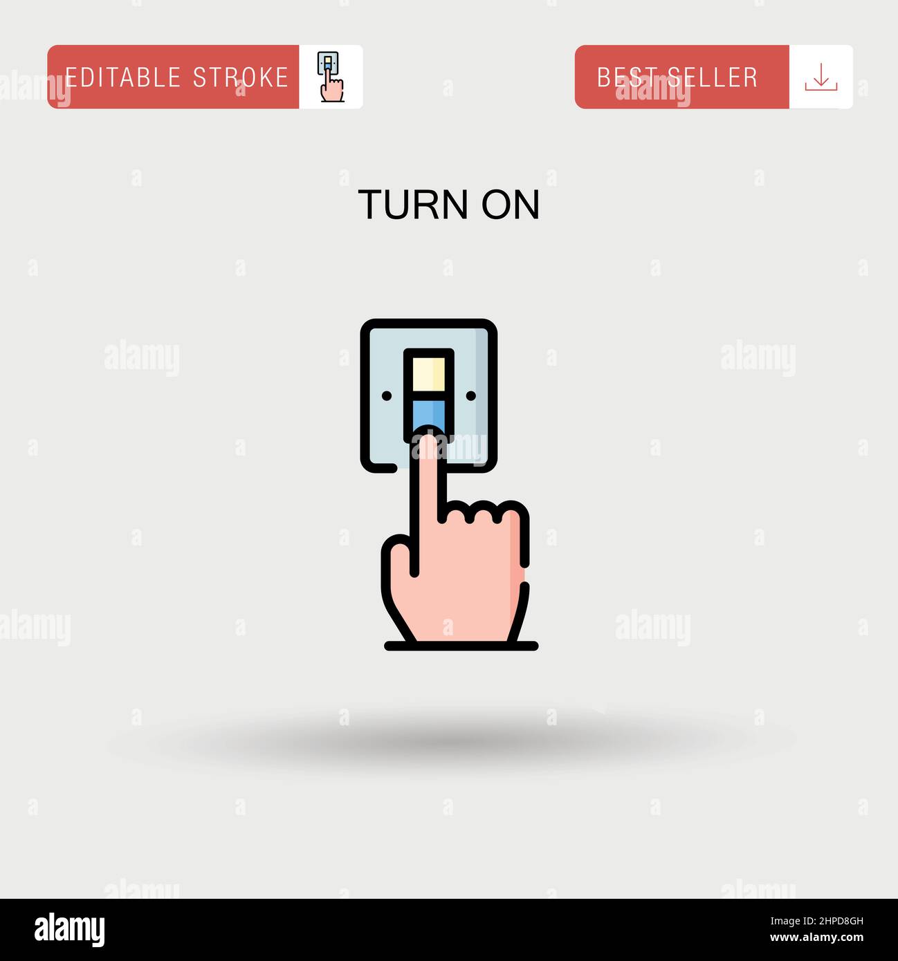 Turn the sheet Stock Vector Images - Alamy