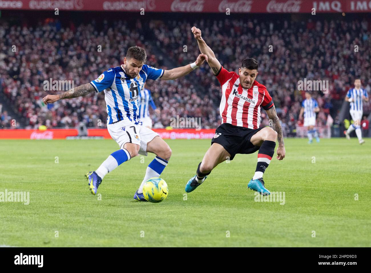 Bilbao, Spain. 20th Feb, 2022. Spanish La Liga soccer match Athletic ...